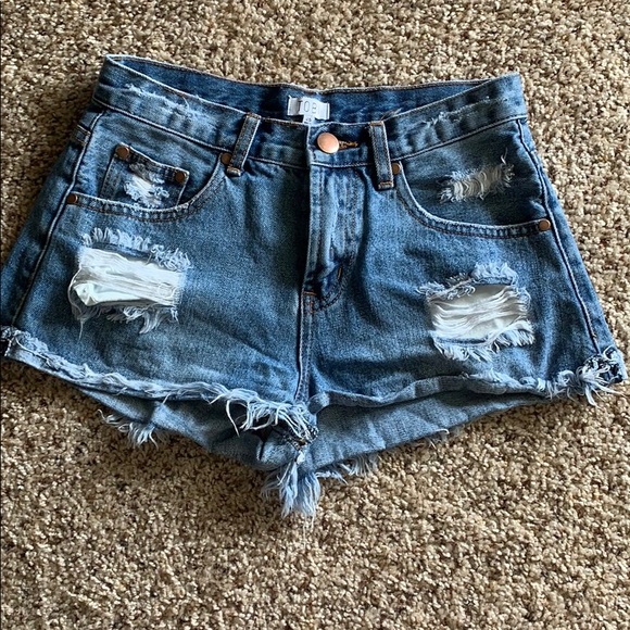Tobi | Shorts | High Waisted Cut Off Denim Shorts | Poshmark